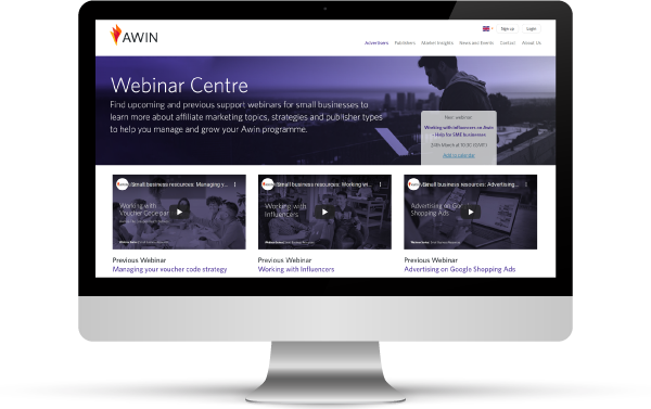 How can I join the Awin Access webinars?