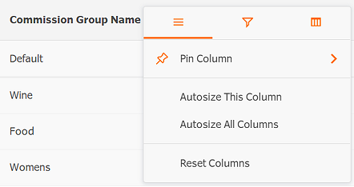How to sort and view your Commission Groups?